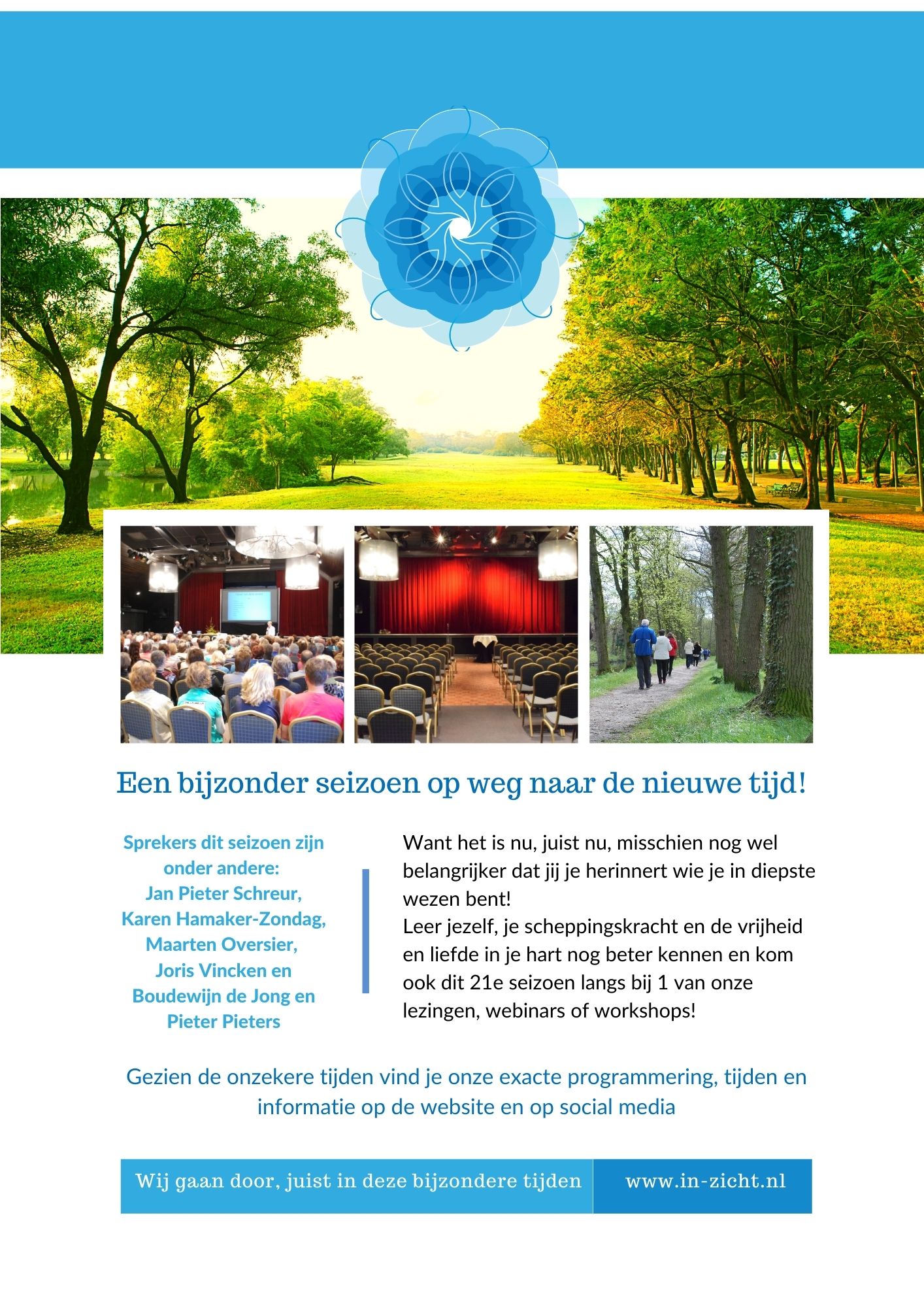 Programma-flyer - Stichting In-zicht
